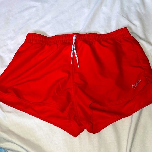Speedo | Shorts | Speedo Xl Red Shorts | Poshmark